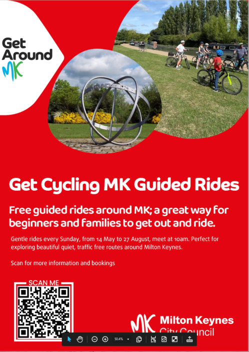 Cycling MK Guided Rides – Old Woughton Parish Council